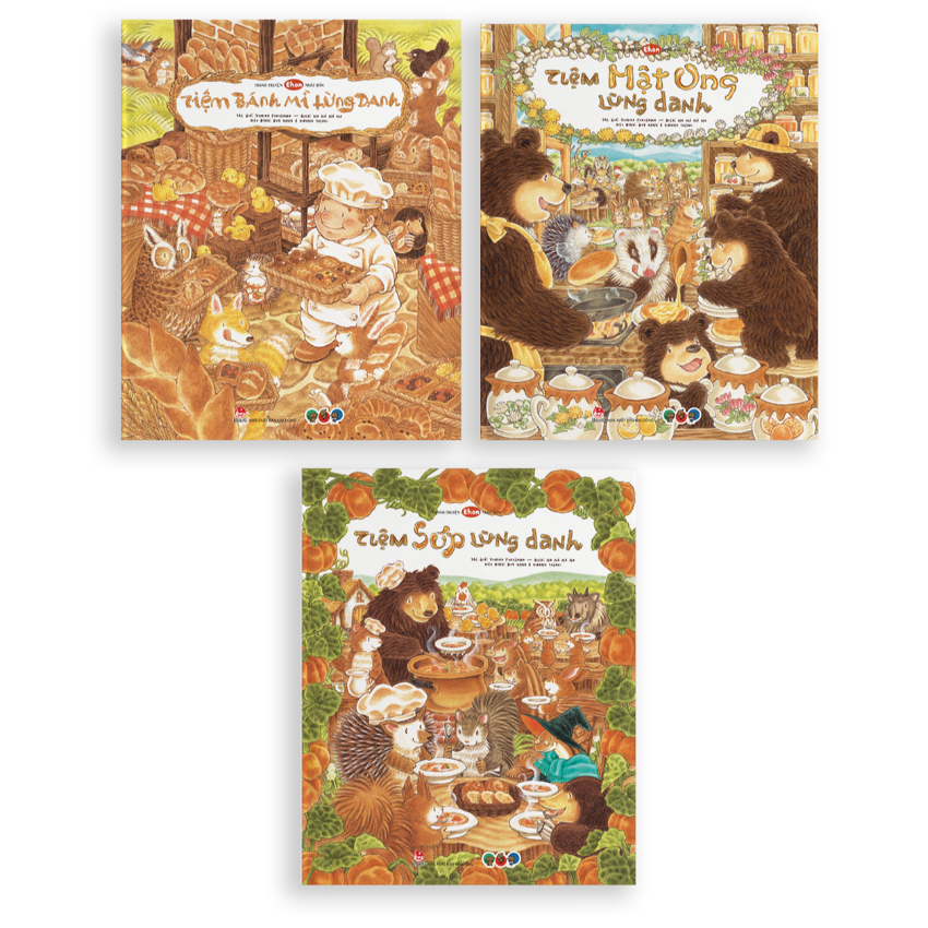 Ehon storybook for children from 3 years old - Set of 3 books Famous ...
