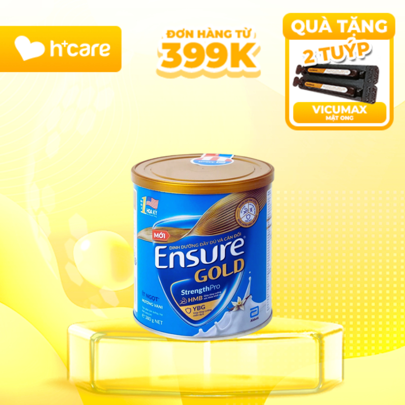Abbott Ensure Gold Vanilla Flavored Milk Powder 380g is fully balanced ...