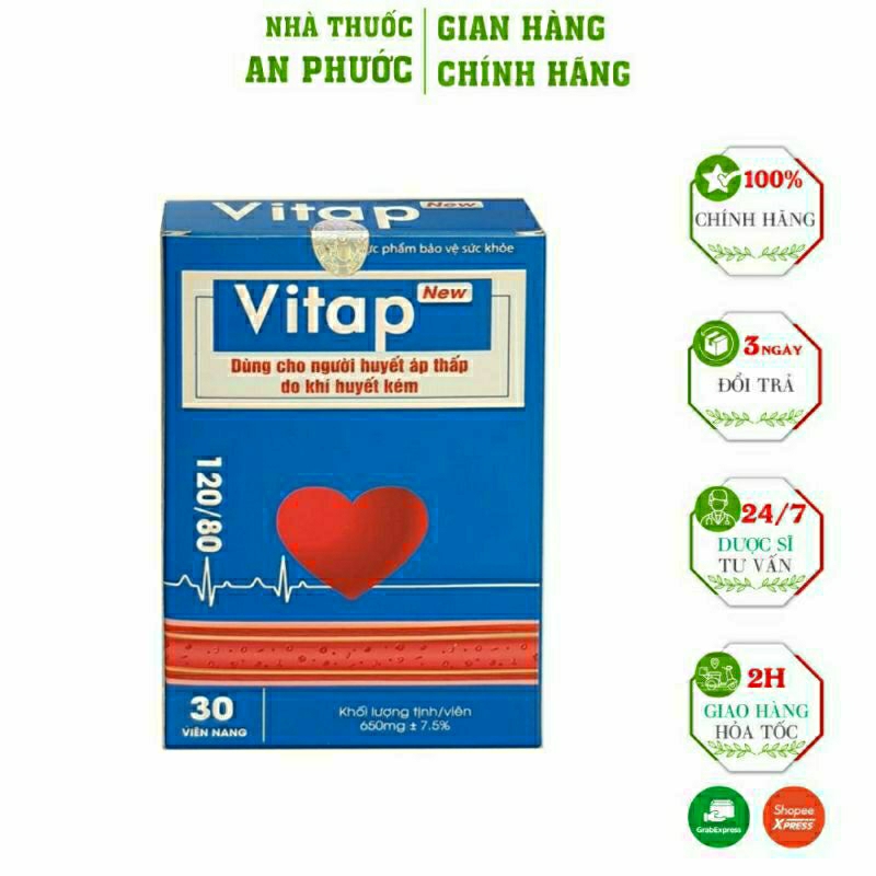 Vitap New GENUINE COMMITMENT Helps nourish blood, activate blood ...