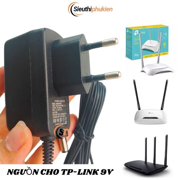 Power supply for TP-Link 9v wifi transmitter 0.6a /0.8a / 0.85a ...