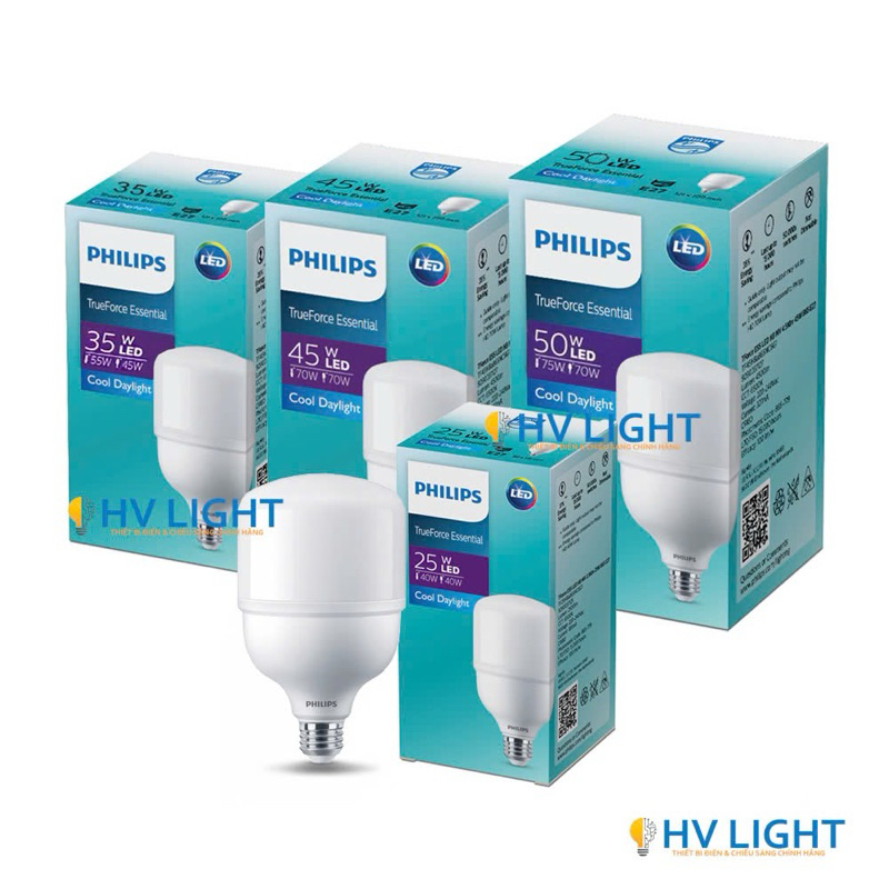 Philips Led bulb cylindrical 22W, 25W, 35W, 45W, 50W E27 - GENUINE ...