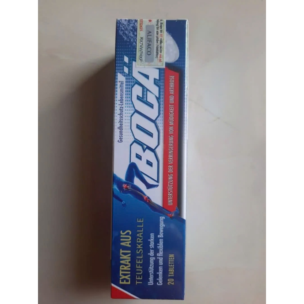 Boca bone and joint effervescent tablets help relieve bone and joint ...