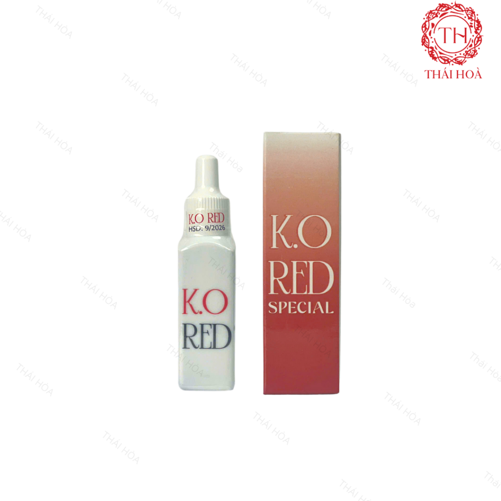 Genuine K.O RED Eyebrow Redness Reduction Solution After Spraying ...
