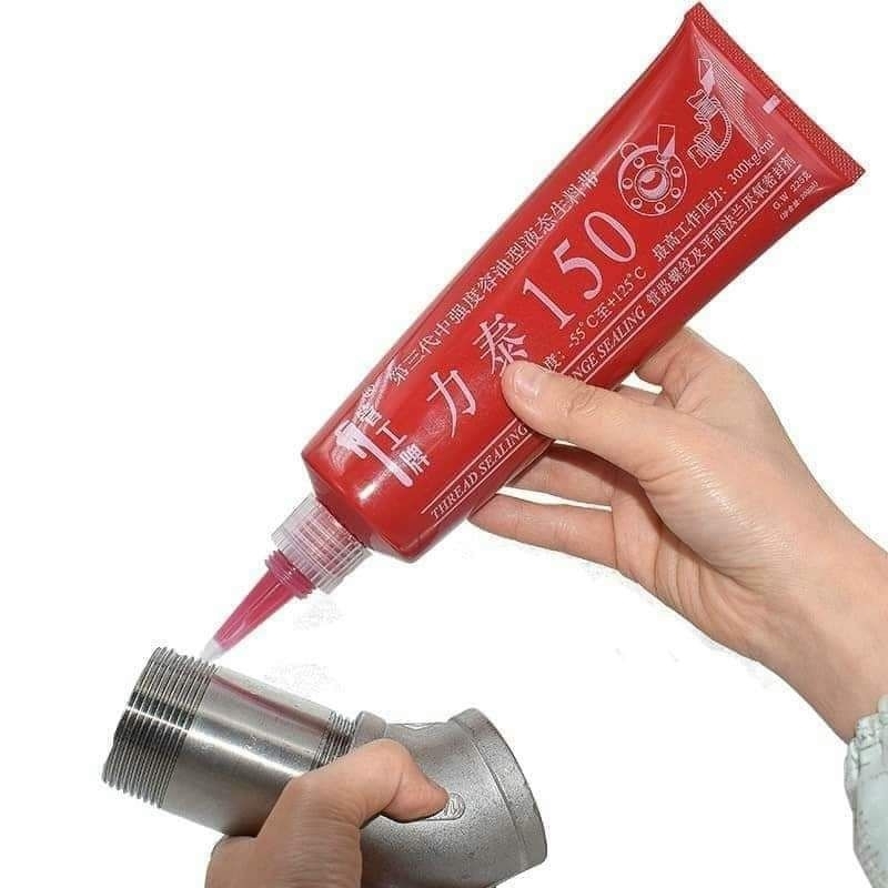 Metal pipe thread locking glue A100, A150 specialized for threaded ...