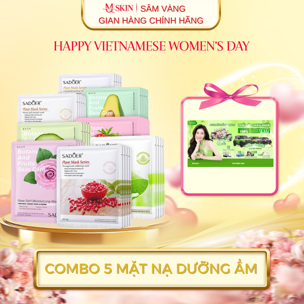 [RANDOM Color] Combo of 5 paper masks for skin whitening and ...
