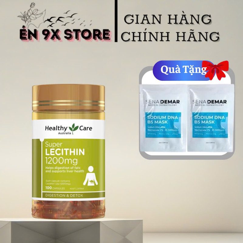 ( Chemist stamp ) Super Lecithin 1200mg Healthy Care soybean sprouts ...