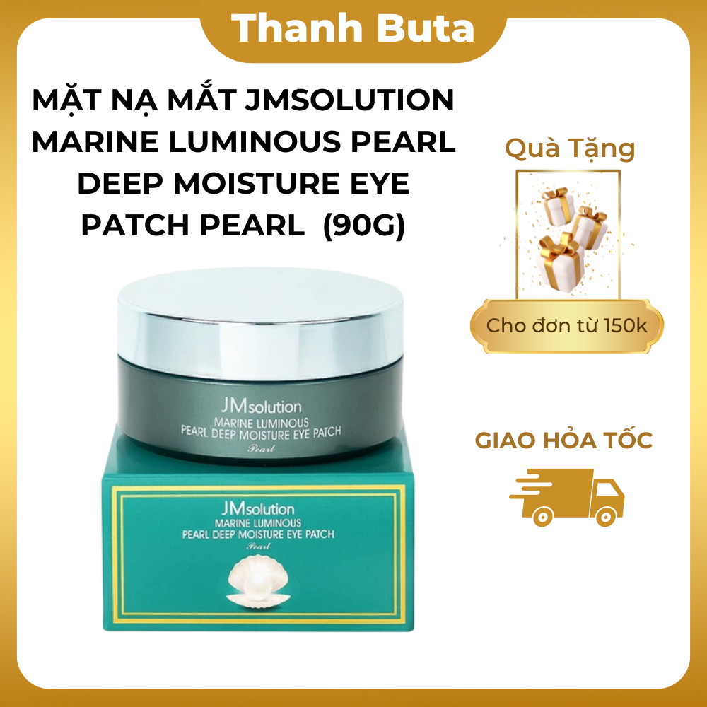 Jmsolution Marine Luminous Pearl Deep Moisture Eye Patch Pearl (90g) | Shopee Malaysia