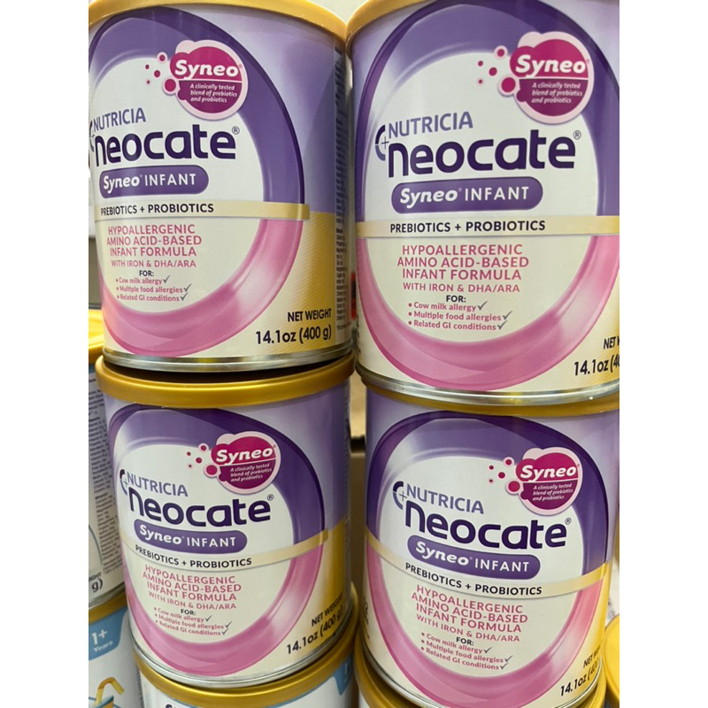American Neocate Syneo amino acid milk for babies with cow protein ...