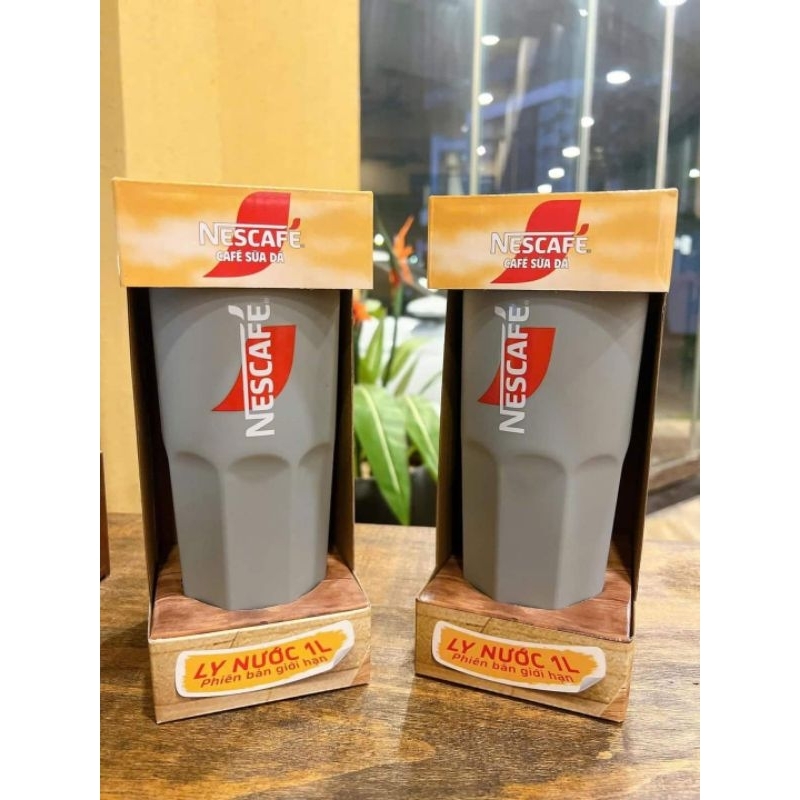 Inochi plastic cup with lid 1 liter NESTLE | Shopee Malaysia