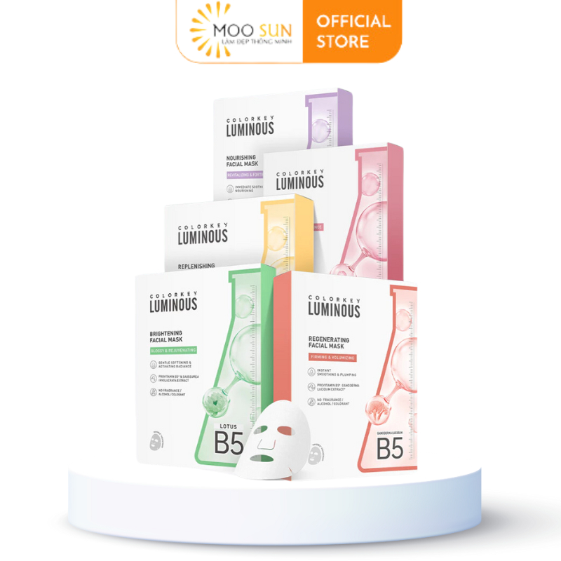 Colorkey Luminous Facial Mask (25ml x 10 pieces/box) | Shopee Malaysia