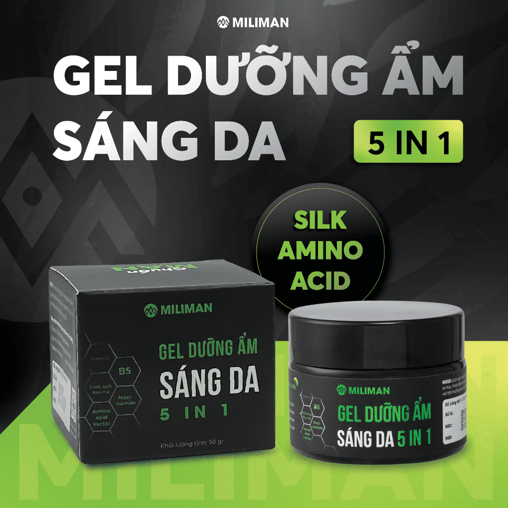 Miliman Minisize 5 in 1 Night Gel 5gr | Amino Acid Vector Technology ...