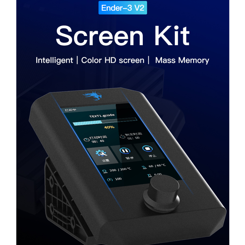 Creality Ender 3 V2 Screen Kit 3d printer control Screen | Shopee Malaysia