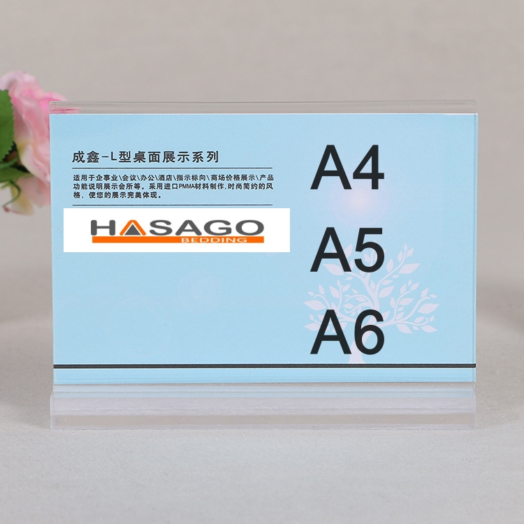 Mica Menu Mica Shelf A4 A5 A6 Mica standee Mica Board Desktop Mica ...