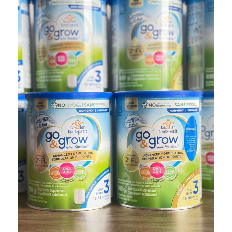 Canadian Similac Go & Grow milk for babies 12-36 months - 850g | Shopee ...