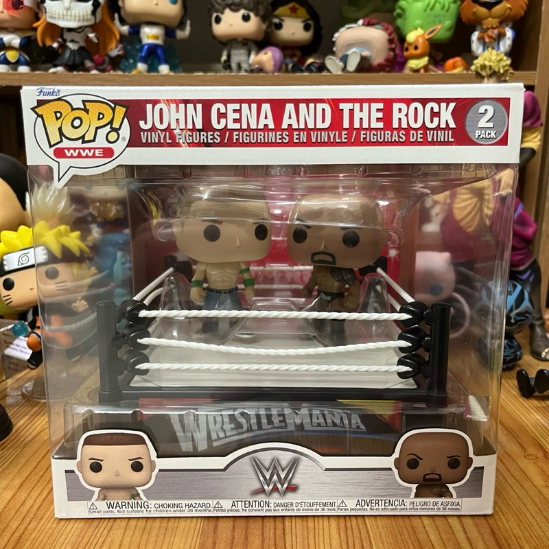 FUNKO POP! Funko Pop Figure! Deluxe - WWE John Cena and The Rock 2-Pack ...