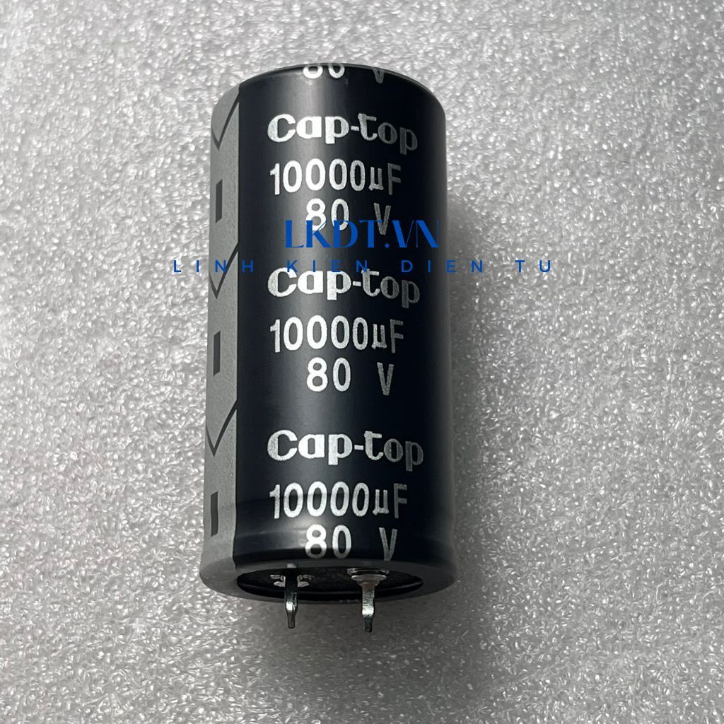 Capacitor 10000uF 80V 30x60mm 105 C black, straight leg - new product | Shopee Malaysia