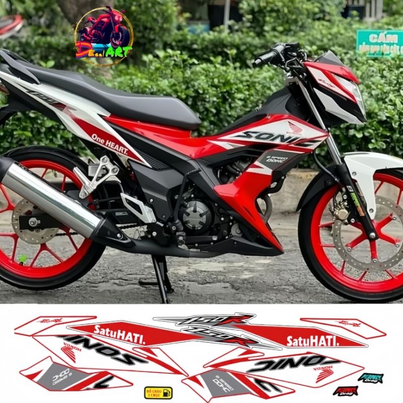 Sonic 150cc removable stamp - SaturHATI model [6 colors]. High Quality ...