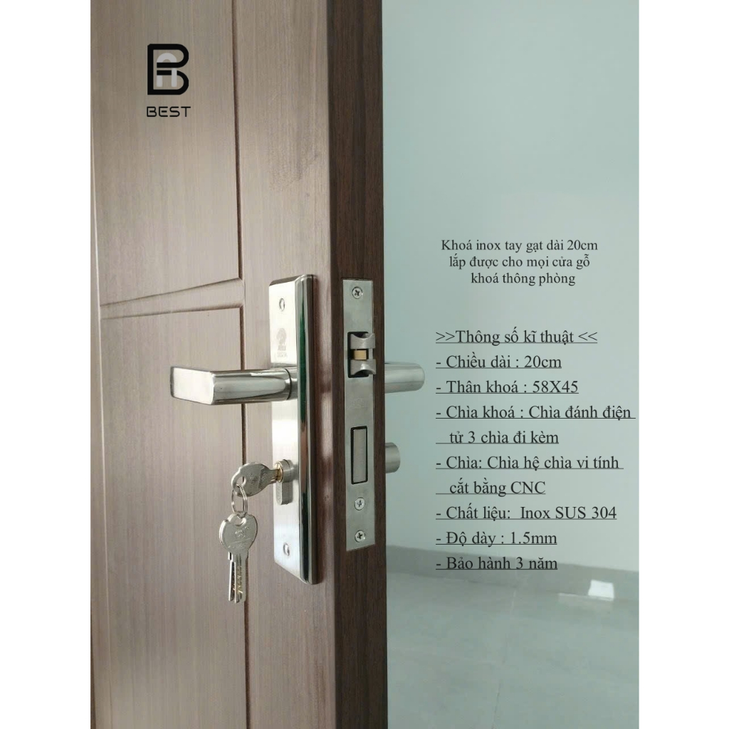 Jeely Stainless Steel SUS304 HANDLE LOCK 2-TIME ROOM DOOR LOCK for ...