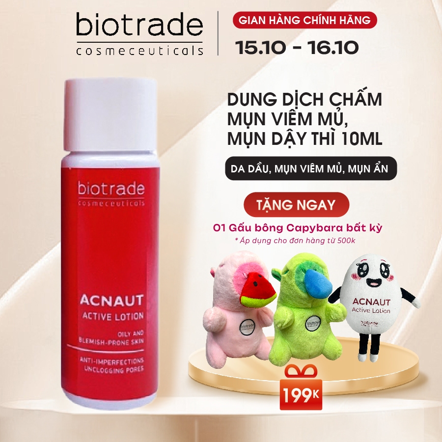 Biotrade Acnaut Active Lotion for pustules and puberty acne | Shopee ...