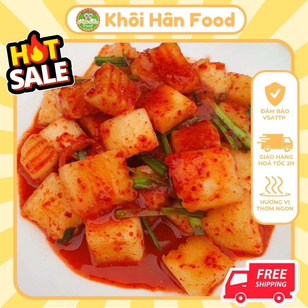Delicious Crispy Radish Kimchi 1kg - You'll Love It - Only Accept ...