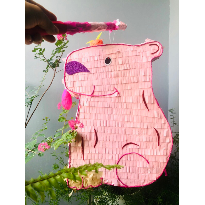 Pinata smashes Capybara candy - Super fun birthday party game | Shopee ...