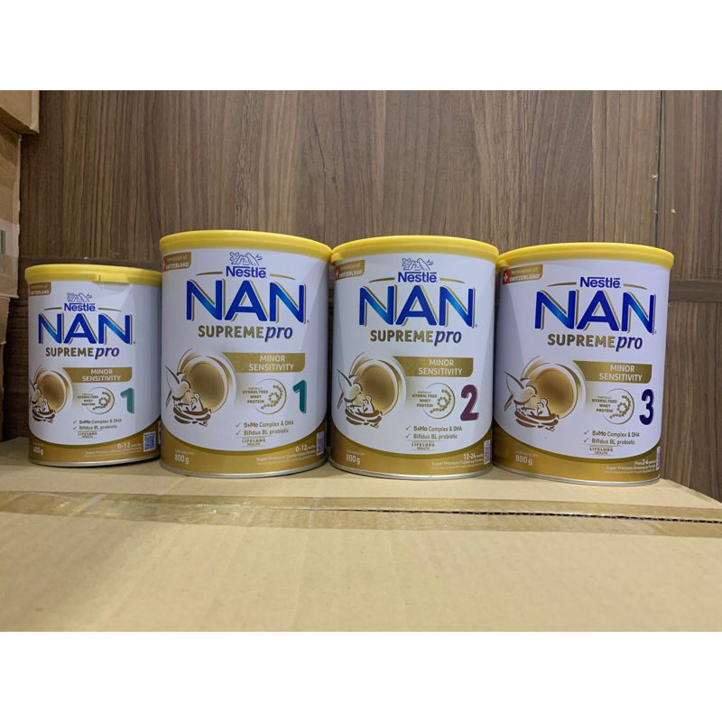 Nestle Nan Supreme Pro Milk Powder +1 +2 +3 | Shopee Malaysia