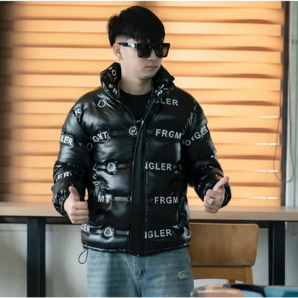 Mongler Thermal Printed Men's Life Jacket with Embossed Letters (BLOWER ...