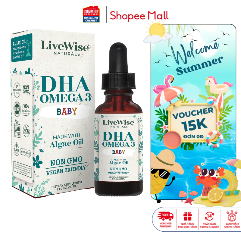 Dha Omega 3 livewise naturals supports comprehensive development of ...