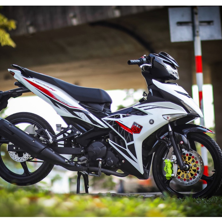 Removable Sticker for Exciter 150 Model Y15 ZR 2021 Red White Black ...