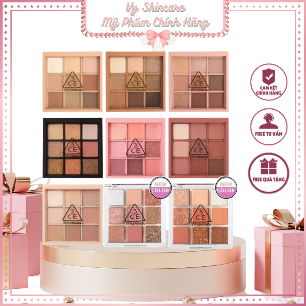 3ce Multi Eye Color Palette 9 Colors | Shopee Malaysia