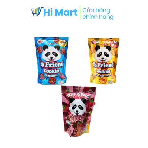 Bear Cake with Chocolate Cream. Yo Friend Cookies Thailand (25g pack ...