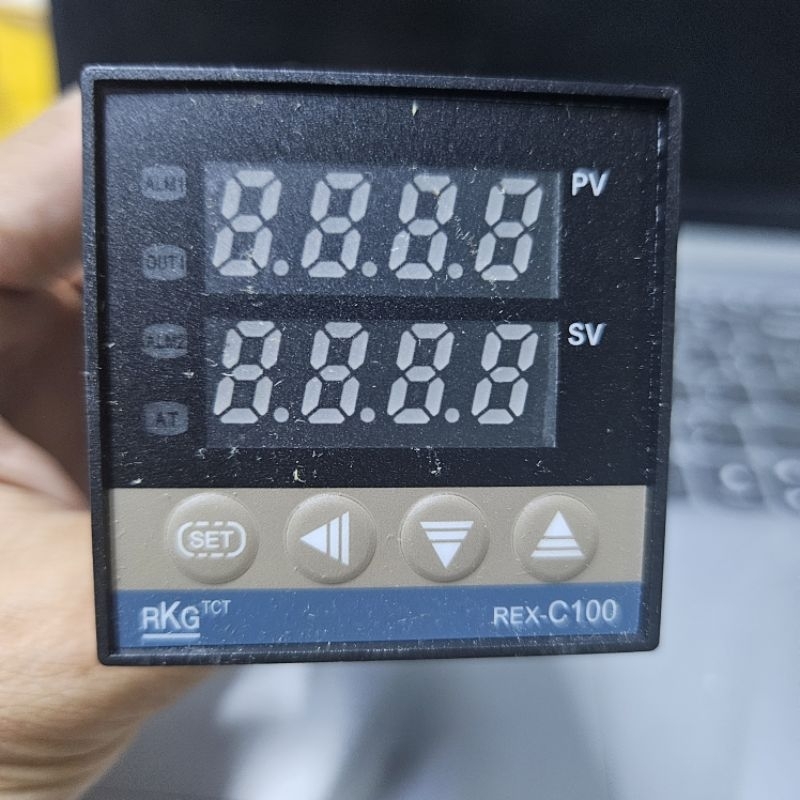 Temperature controller, Rex C100 temperature meter with Relay/SSR ...