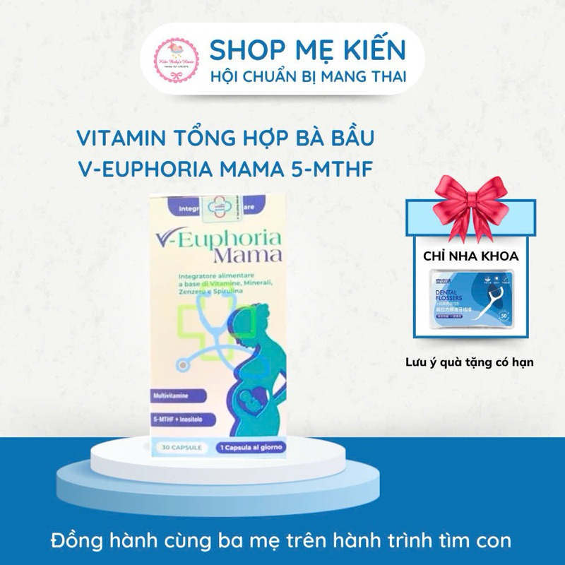 V-euphoria Mama Multivitamin - Vitamin and Mineral Supplement, Milk ...