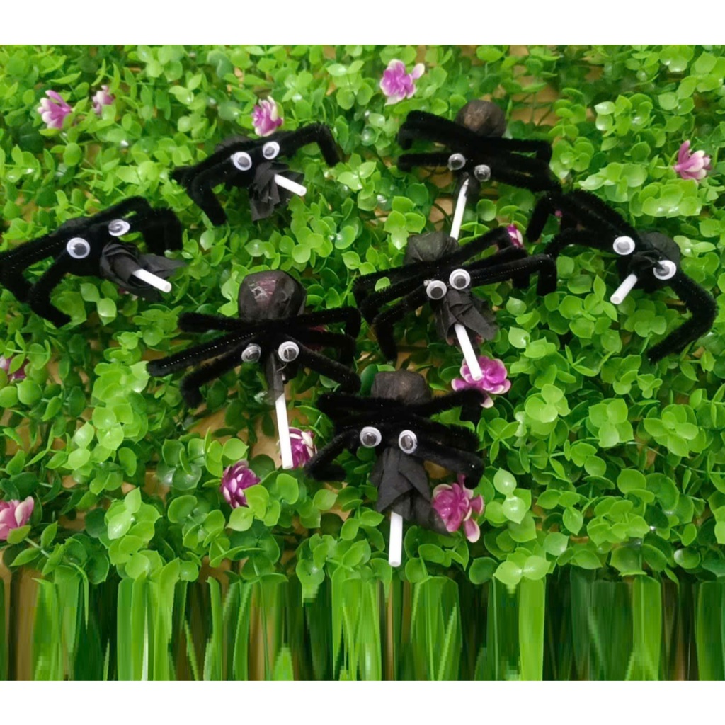 1 halloween spider lollipop, spooky halloween candy | Shopee Malaysia