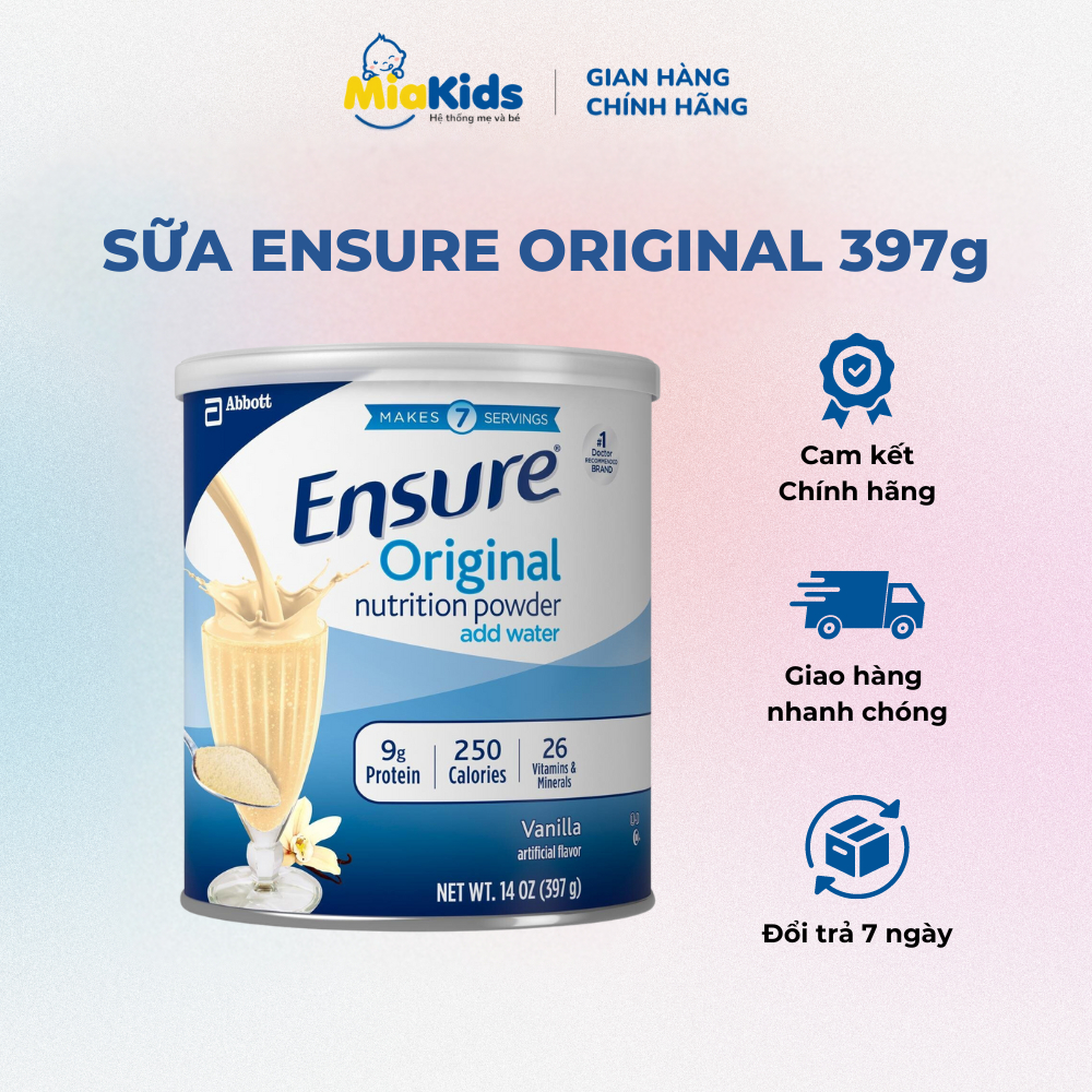 Ensure Original Nutrition Powder 397g | Shopee Malaysia