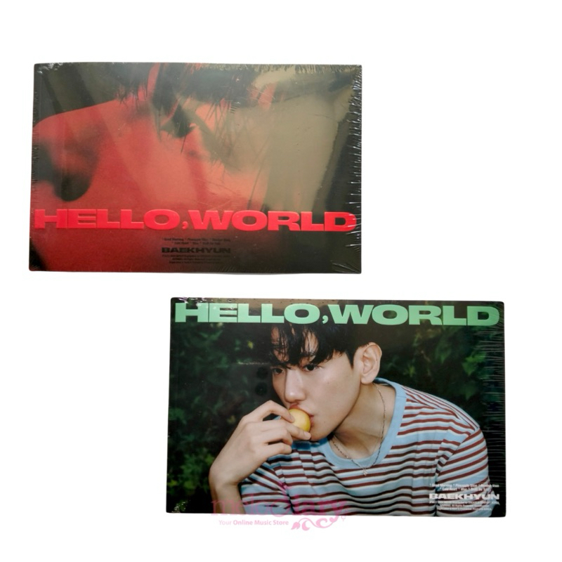 Baekhyun Hello World Album Original Seal Genuine Kpop | Shopee Malaysia