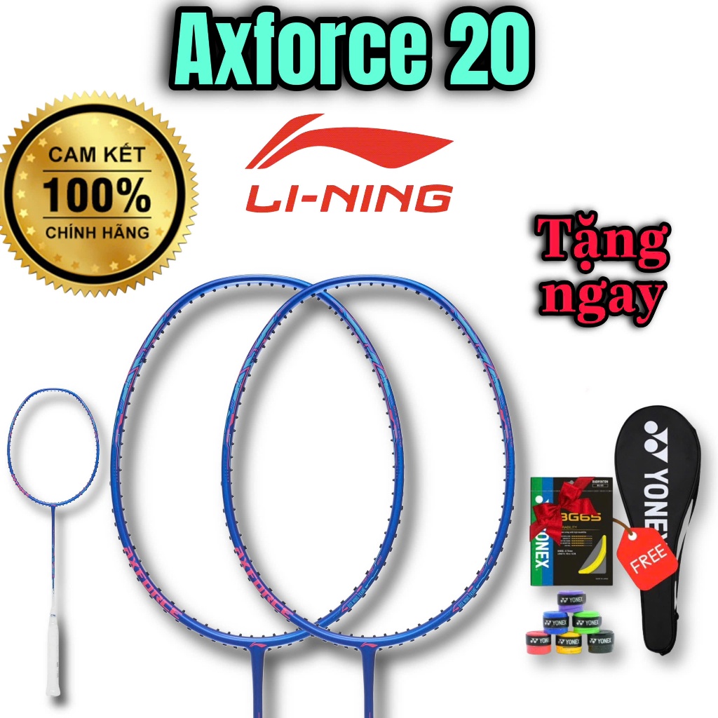 Genuine Lining Axforce 20 badminton racket | Shopee Malaysia