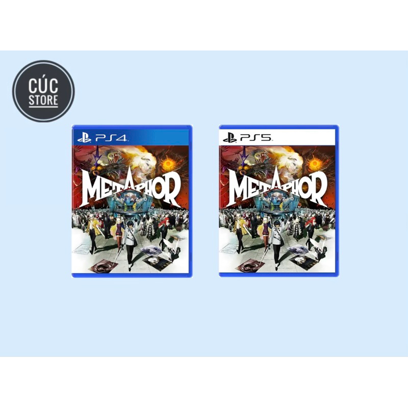 Ps4/ps5 game Disc: Metaphor: ReFantazio | Shopee Malaysia