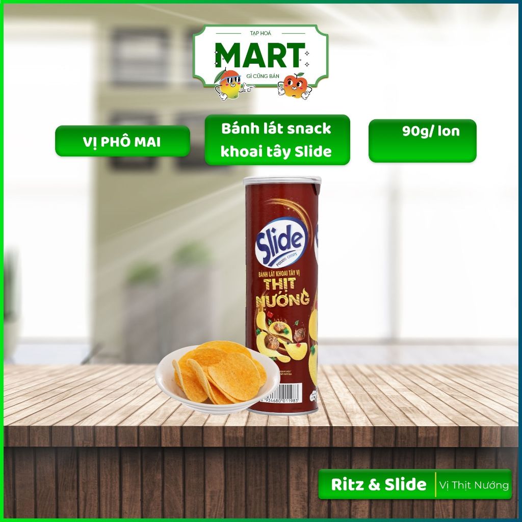 Slide Potato snack Slices 5 Flavors 90g | Shopee Malaysia