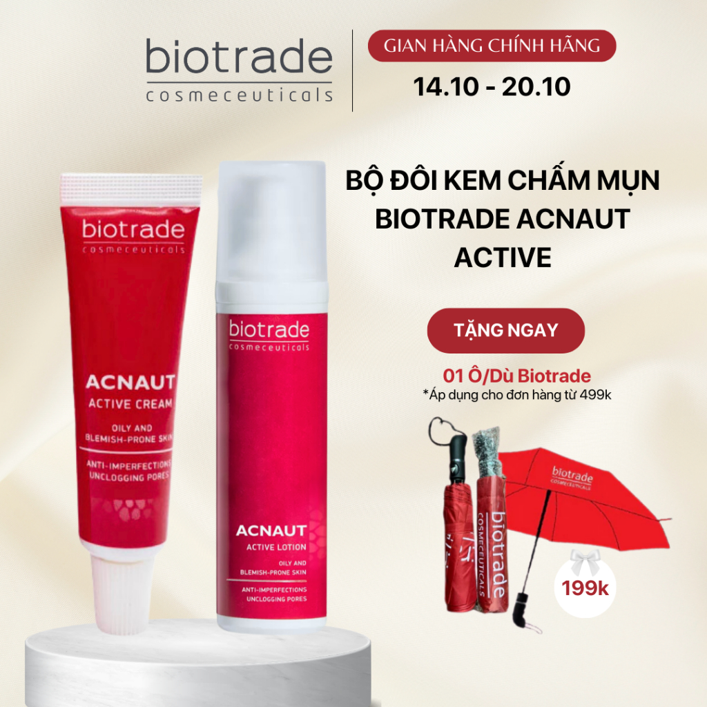 Biotrade Acnaut Active anti-acne spot cream duo 5ml/ 15ml - GENUINE ...