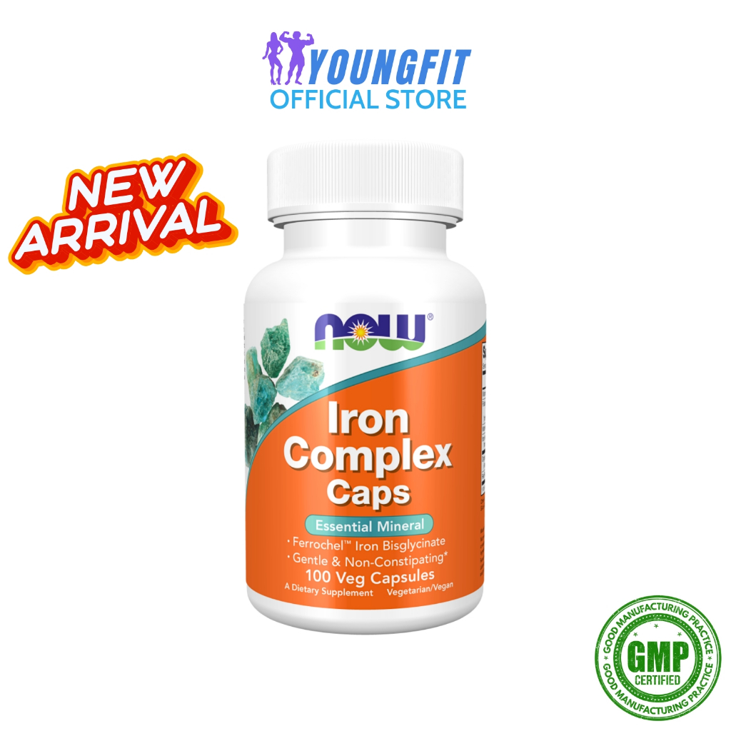 Iron Complex Caps NOW Imported from the US Nutritional Combination for a Healthy Genital System ...