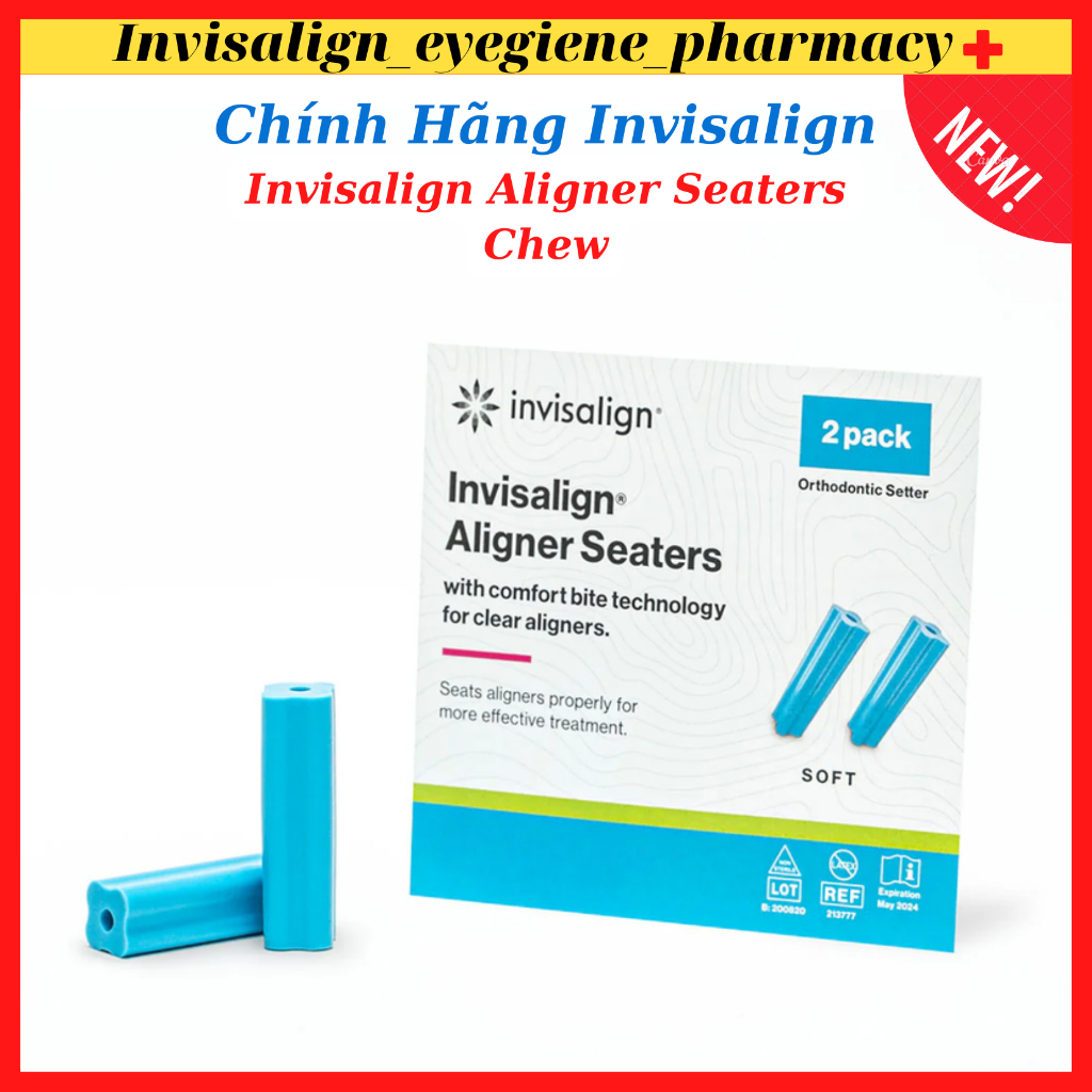 [Genuine Invisalign] Chew Chew Orthodontic Set Invisalign Aligner ...