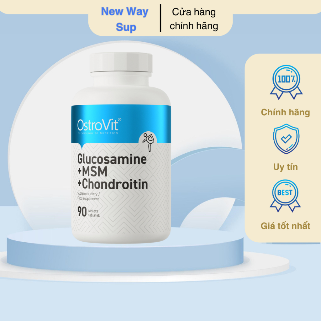 Ostrovit Glucosamine + MSM + Chondroitin improves bone and joint ...