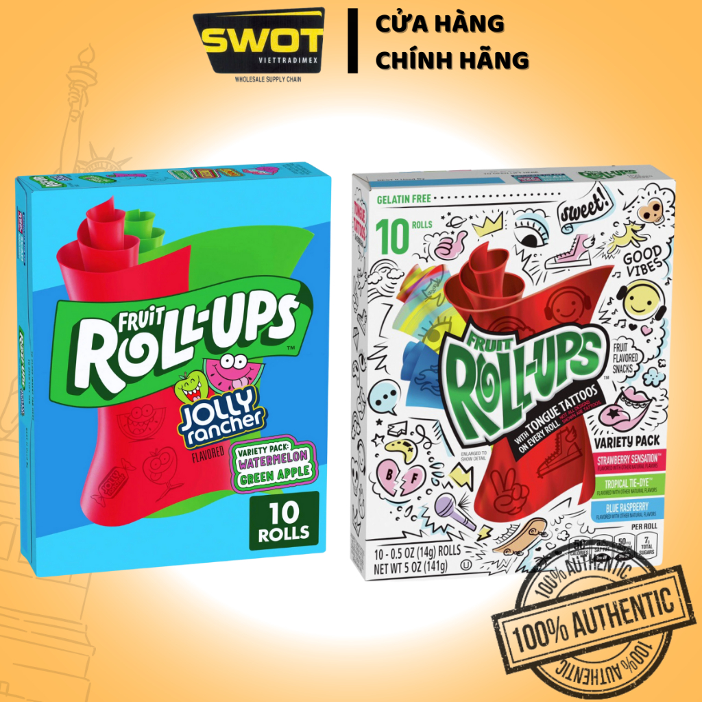 Fruit Roll Ups Variety American Roll Ups 141g, Fruit gummy candy, soft ...