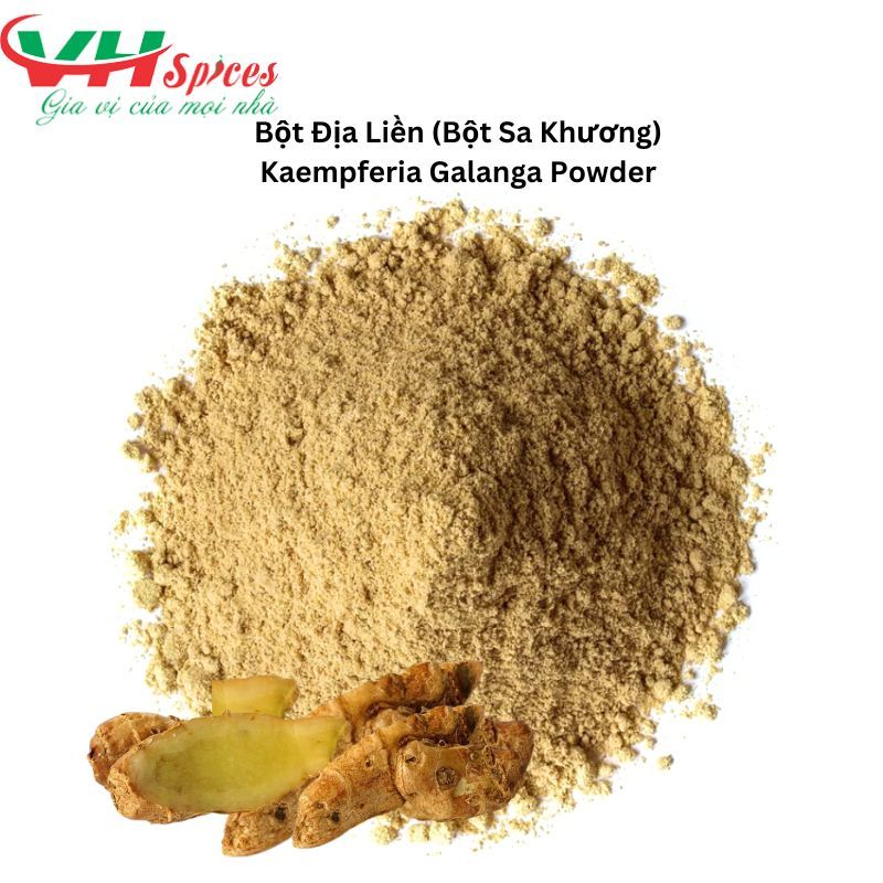 Dia Lien Powder - Sa Cuong Powder - Tam Nai Powder 1Kg Bag (Kaempferia ...
