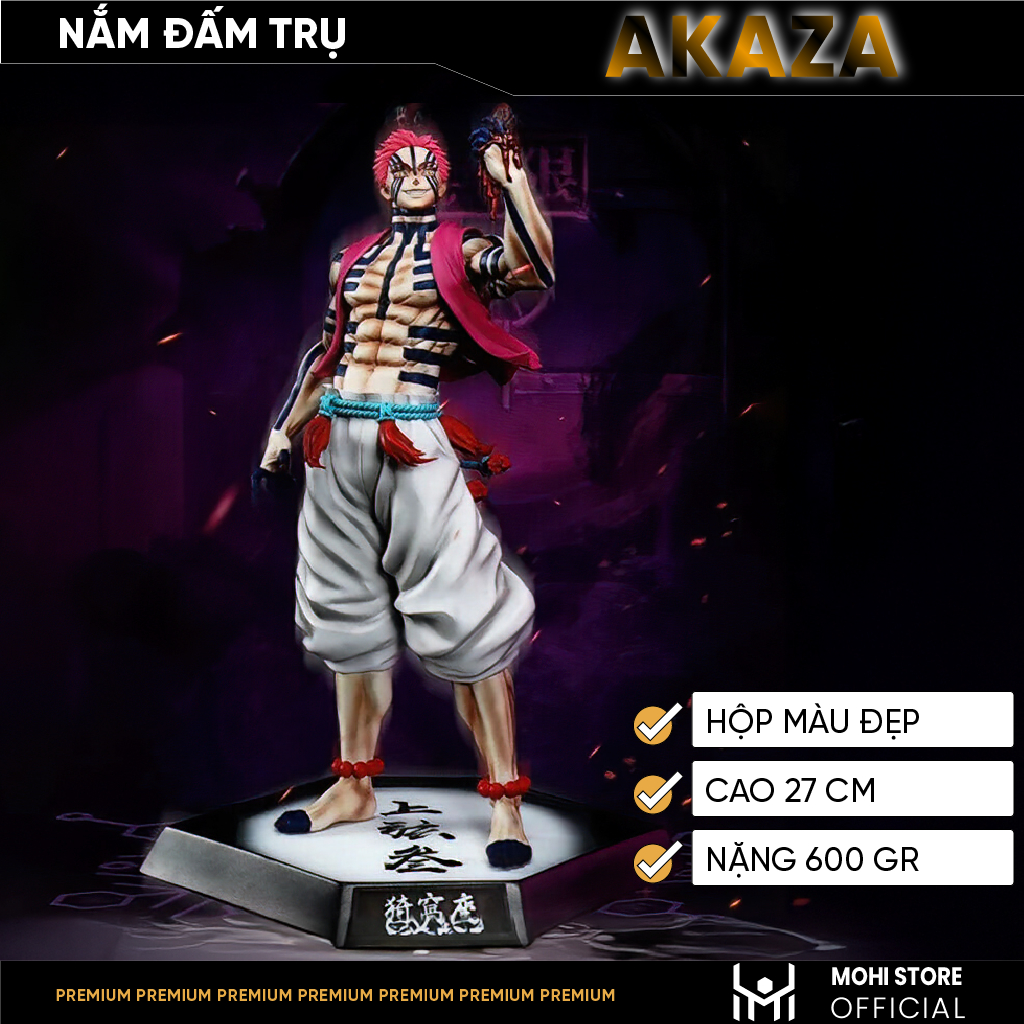 Super cool standing Kimetsu No Yaiba Thuong tam akaza Model - Height 26 ...
