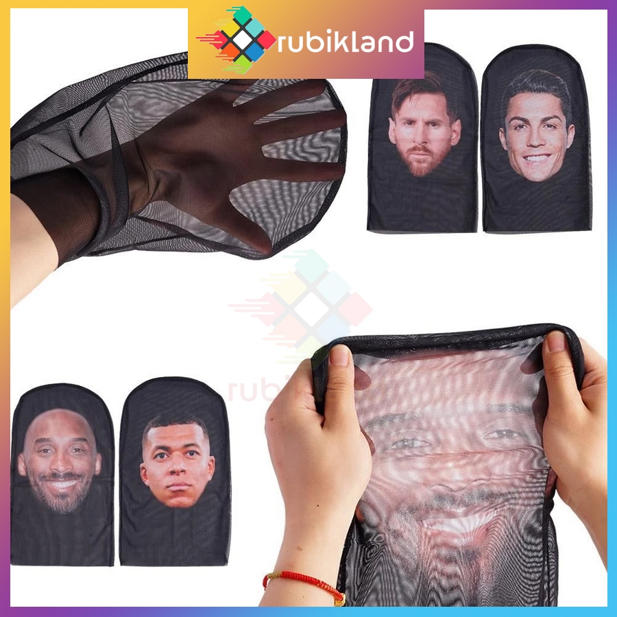 3d Mask Player Ronaldo Messi Mbappe Cosplay Funny Characters Cosplay ...