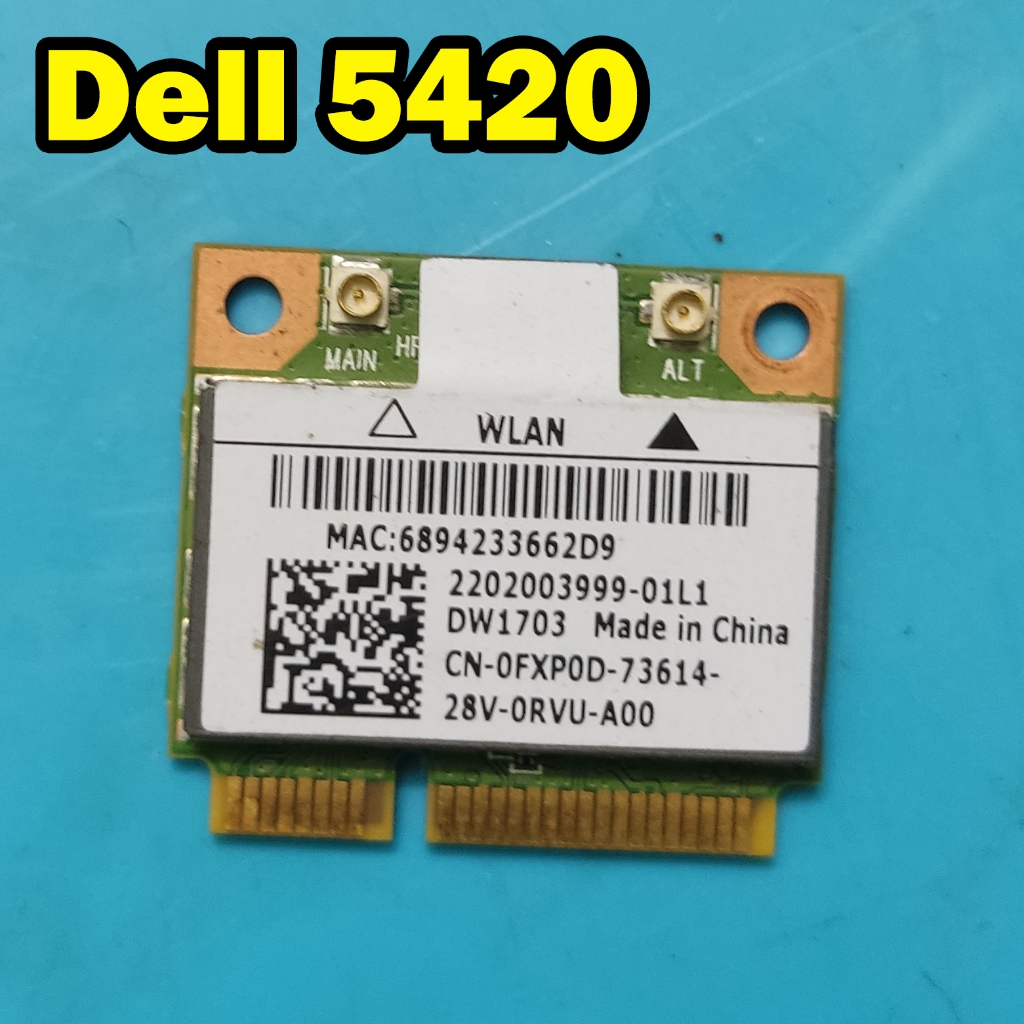 Dell Inspiron 5420 laptop wifi Card uninstalled | Shopee Malaysia