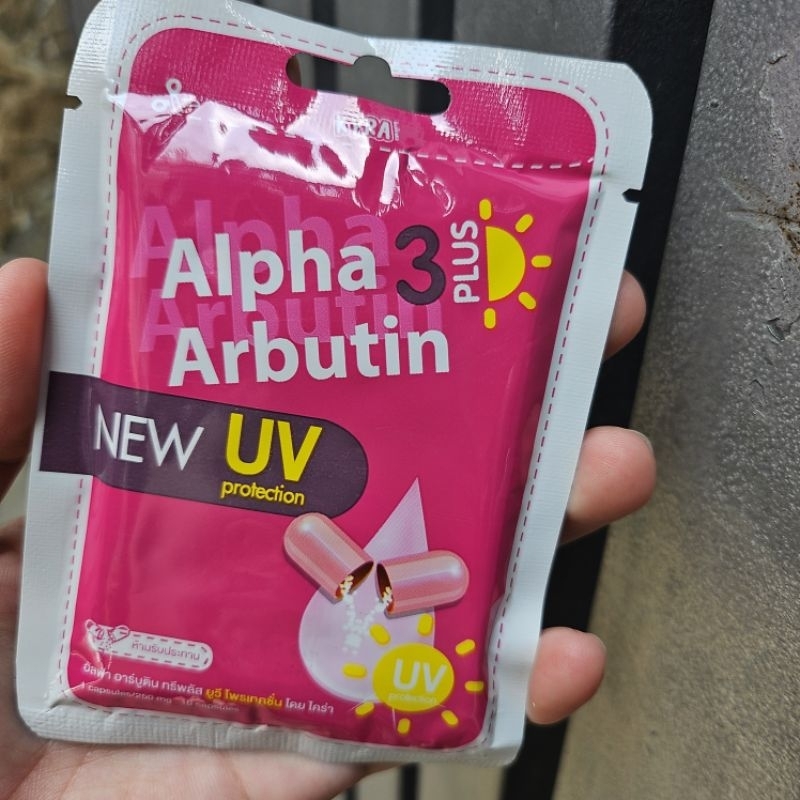 Alpha abutin white pills 1 blister pack of 10 pills | Shopee Malaysia