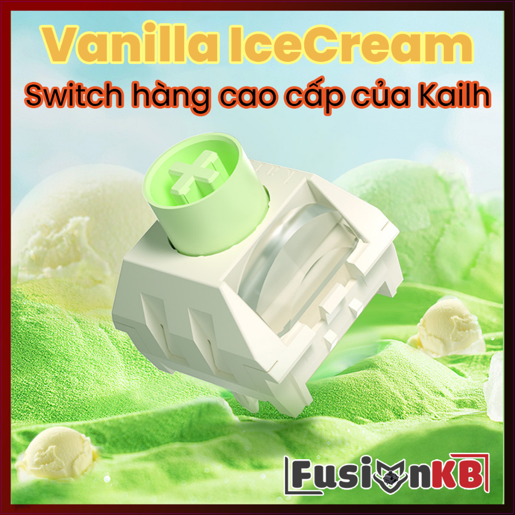 Vanilla IceCream Switch | Kailh Box switch | Linear Switch ...